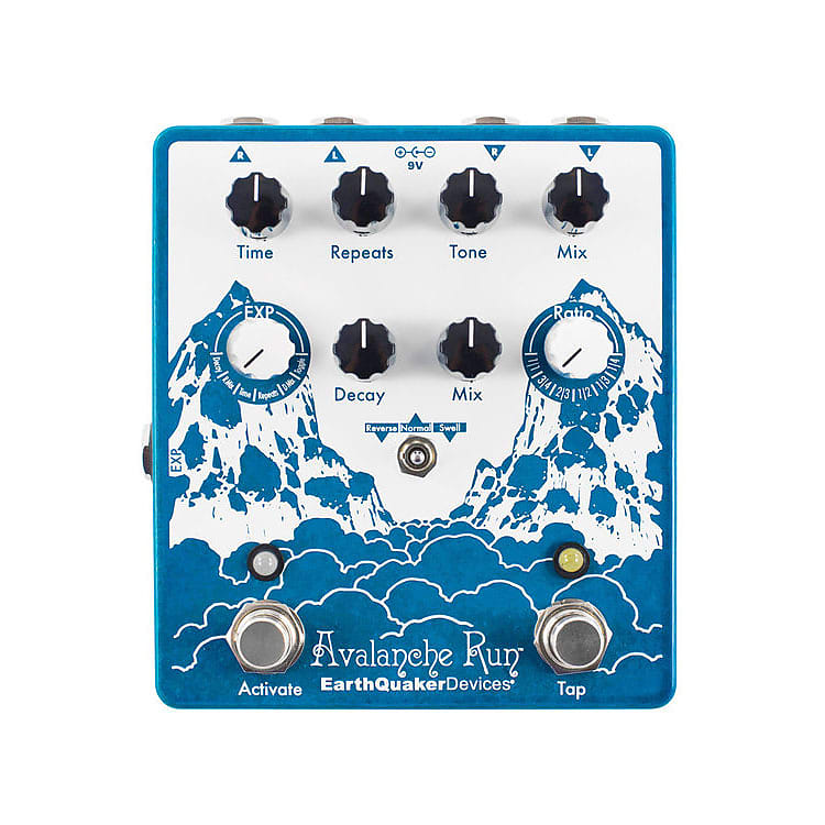 Earthquaker Devices Avalanche Run Stereo Delay & Reverb with | Reverb