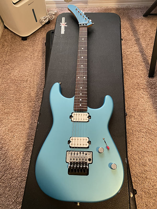 Charvel San Dimas Parts Guitar 2020 - Matte Blue Frost | Reverb