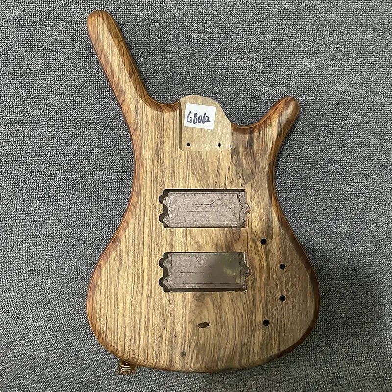 Walnut Top Custom DIY Project Bass Guitar Body | Reverb