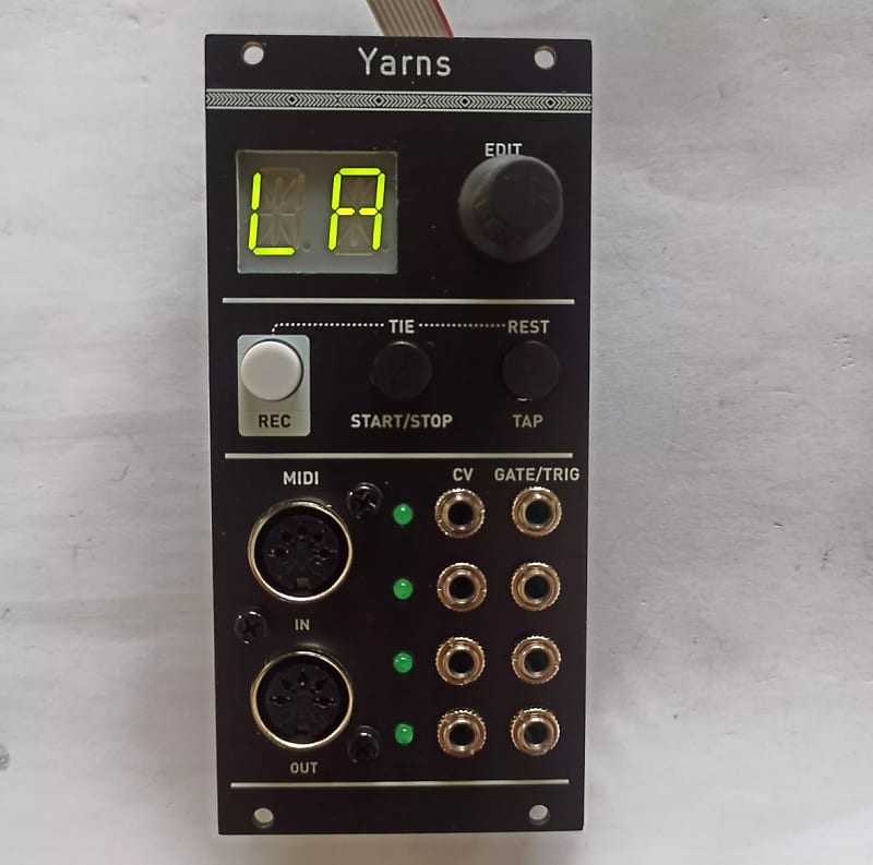 Mutable Instruments Yarns + Black Panel | Reverb