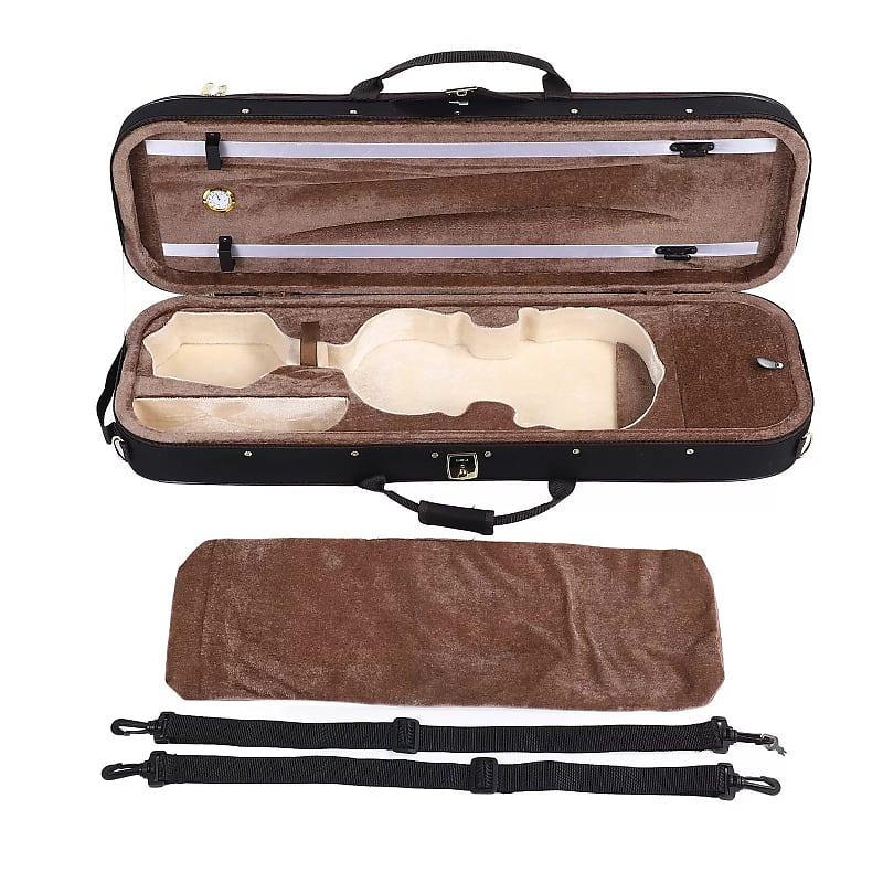 4/4 Violin Storage Case with Hygrometer – Hard Shell, | Reverb