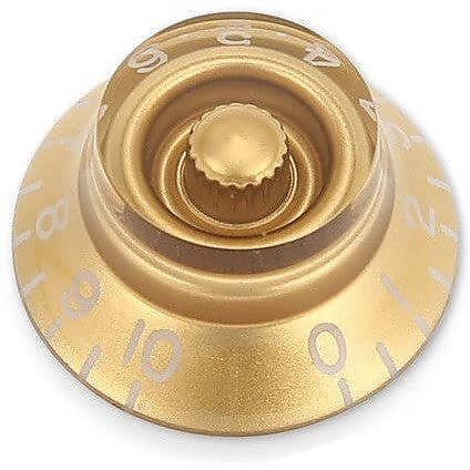 Guitar Control Knob Volume Tone Bell Style Gold Les Paul | Reverb UK