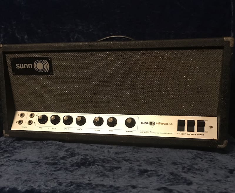 Sunn Coliseum PA Amplifier 1968 | Reverb