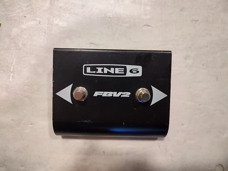 Line 6 FBV2 Used Two Button Foot Switch Used | Reverb