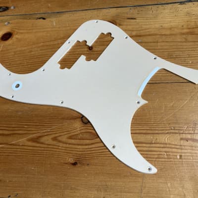 Marlin Precision P Bass Guitar Pickguard Scratchplate Aged | Reverb UK