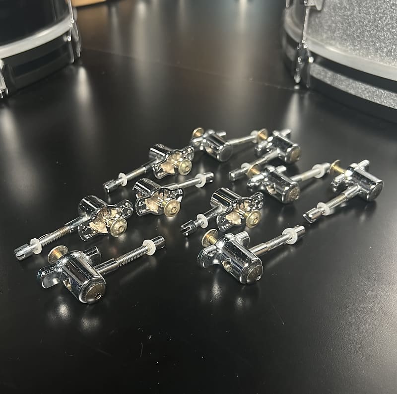 Sonor S Class Snare Drum Lugs (10ct.) in Chrome (Box 1) | Reverb