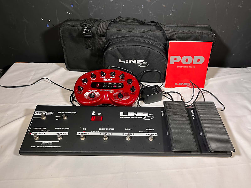 Used Line 6 POD 2.0 Multi-Effect and Amp Modeler with | Reverb