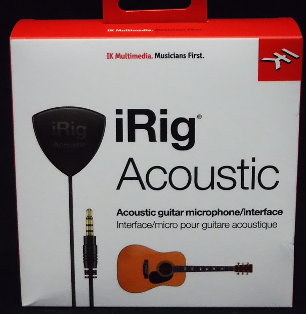 Ik Multimedia iRig Acoustic Pickup Audio Interface for Mobile | Reverb