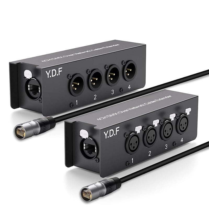 Channel 3-Pin XLR Male to Female Over Ethercon Cable Multi | Reverb