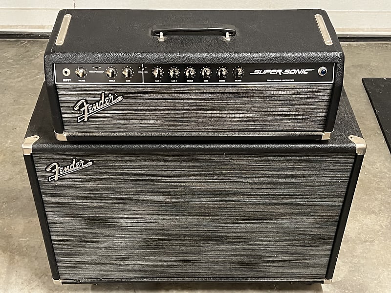 Fender Super Sonic 60 Head and 2X12 Cabinet | Reverb