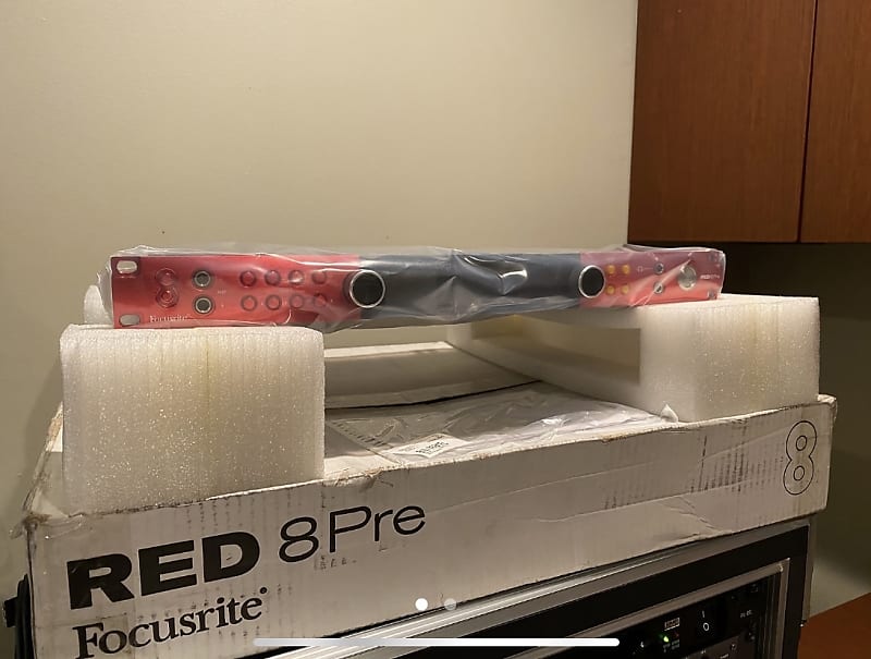 Focusrite Red8 64 x 64 interface with 8 red preamps | Reverb