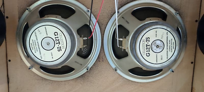 Celestion G12T-75 1980's - silver | Reverb