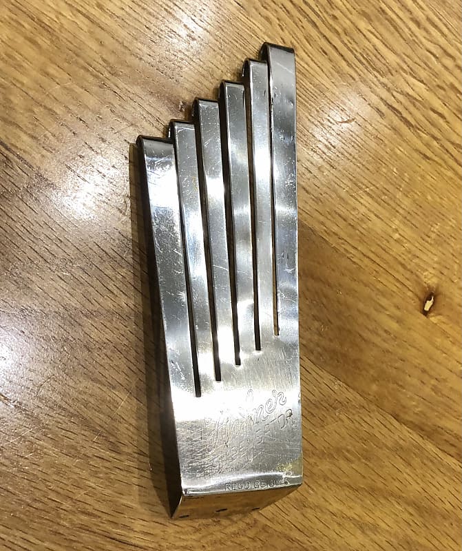 Hofner Compensator Tail Piece - Chrome - 1.5" for Thinline | Reverb UK