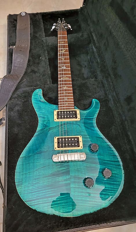 PRS Custom 22 Stoptail 1997 Blue Matteo | Reverb
