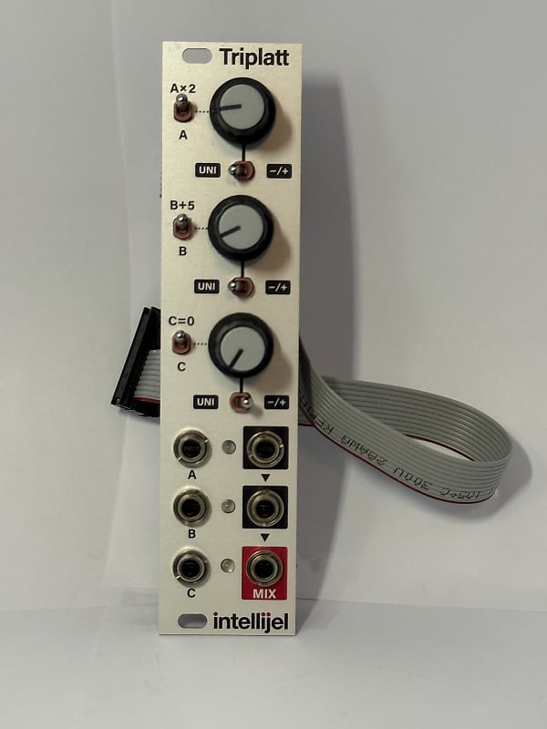 Intellijel Triplatt Mixer and Voltage Utility | Reverb