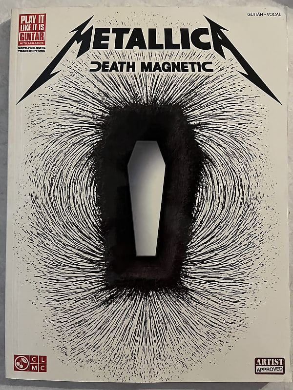 Metallica - Death Magnetic - Guitar Tab / Tablature Book | Reverb