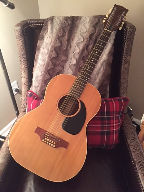 Vintage Gibson LS-12 12-string acoustic guitar 1968 - | Reverb