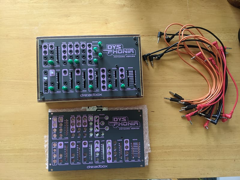 Dreadbox Dysphonia with custom wooden enclosure | Reverb