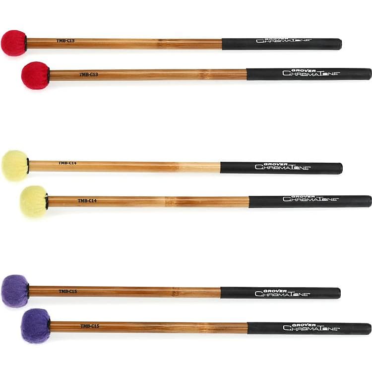 Grover Pro Percussion ChromaTone II Timpani Mallet Bundle - | Reverb