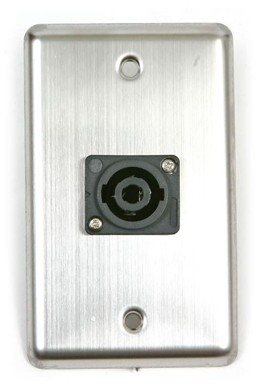 OSP Duplex Wall Plate w/1-Neutrik Speakon Connector | Reverb