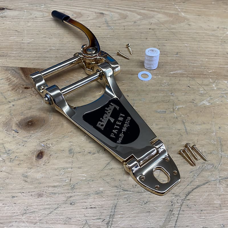 Bigsby B7 Vibrato Tailpiece - Gold | Reverb