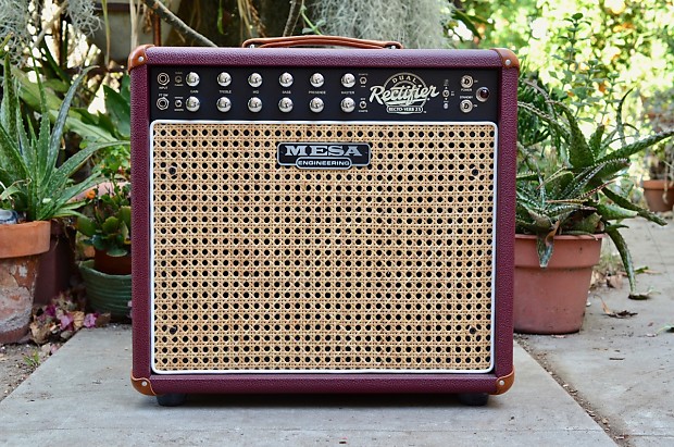 Mesa Boogie Recto-verb 25 combo amp, custom color (burgundy | Reverb