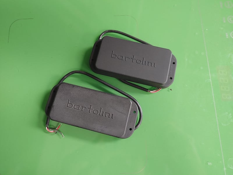 Bartolini 68W5C Electric Bass Pickup Set Neck & Bridge NOS | Reverb