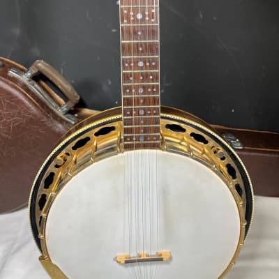 Vintage Rare Alvarez Deluxe 5-String Banjo 1970s with | Reverb