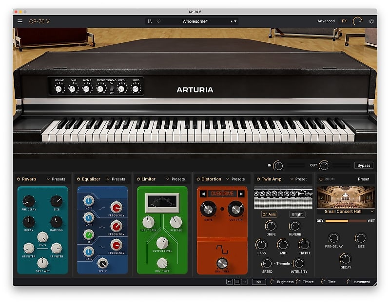Arturia CP-70 V Electric Piano Virtual Instrument Software | Reverb