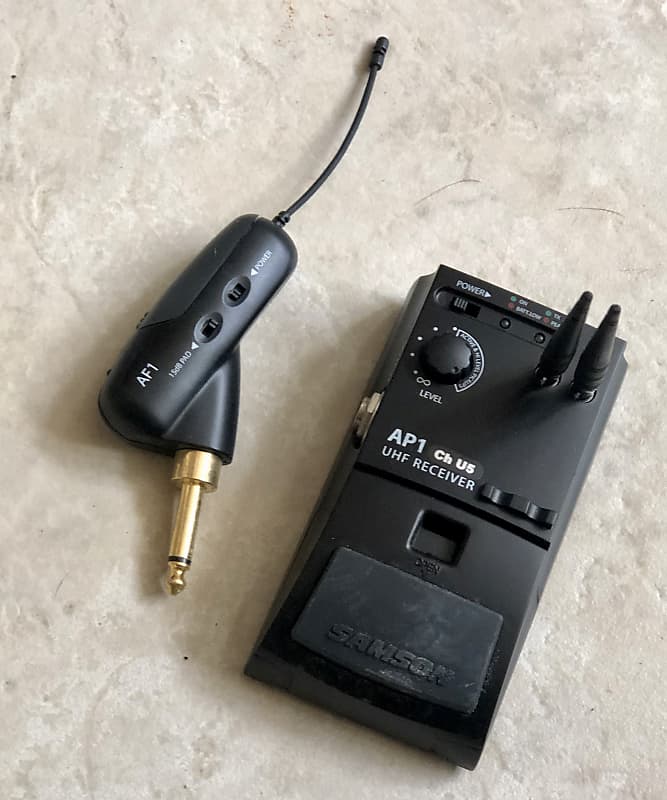SAMSON - AP1 & AF1 | AirLine Wireless Guitar System | Reverb