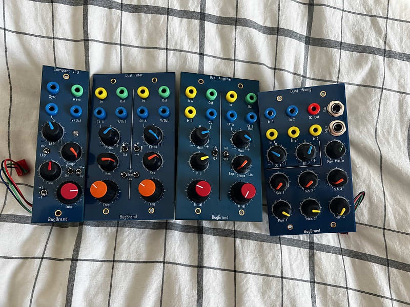 Bugbrand Dual Filter, Dual Mixing, Dual Amplifier, Compact | Reverb