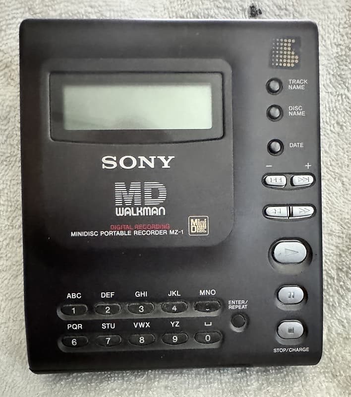 Sony MiniDisc MD Walkman MZ-1 - w/ 14 new Minidisc 74 | Reverb