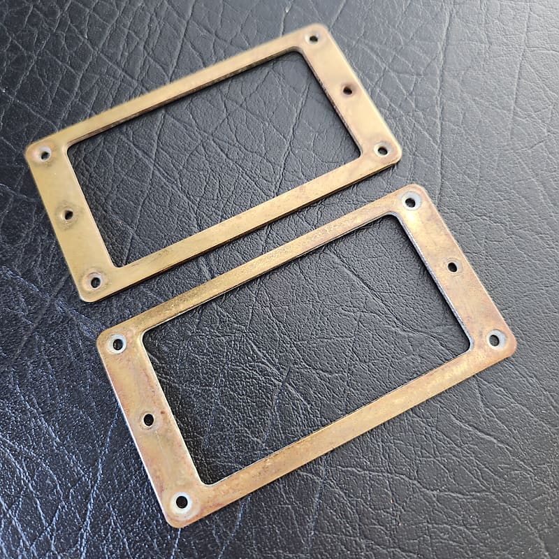 1970s Mighty Mite Brass Pickup Rings (Schecter / Charvel / | Reverb