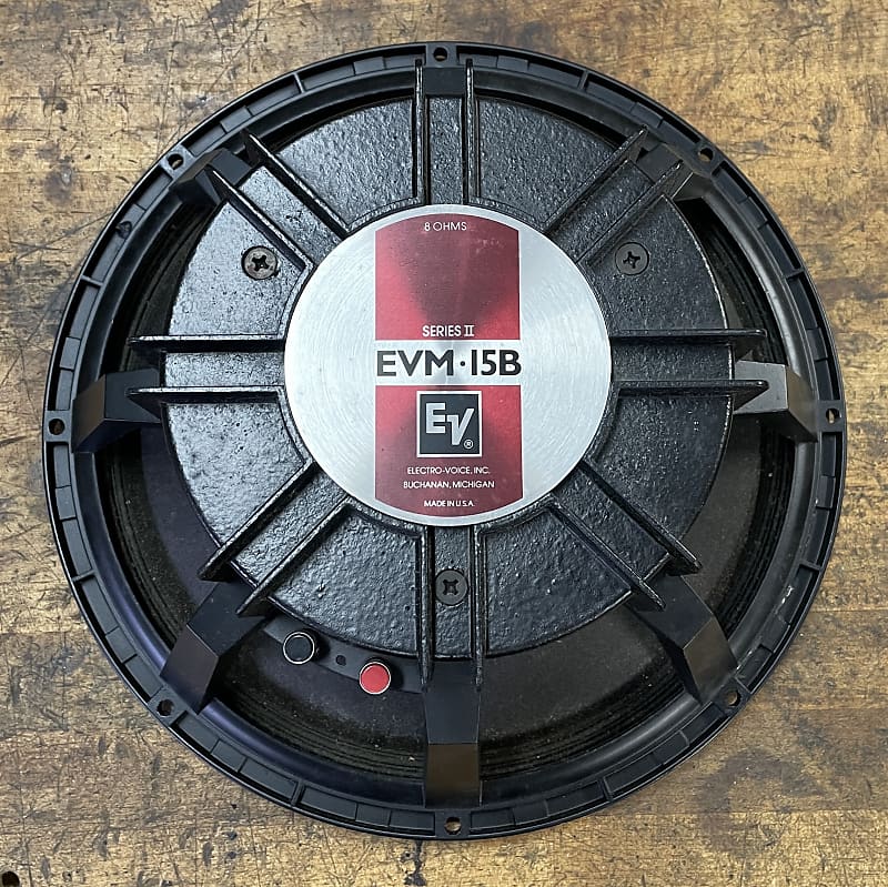 Used Electro-Voice EV EVM-15B Series II 15" bass speaker | Reverb