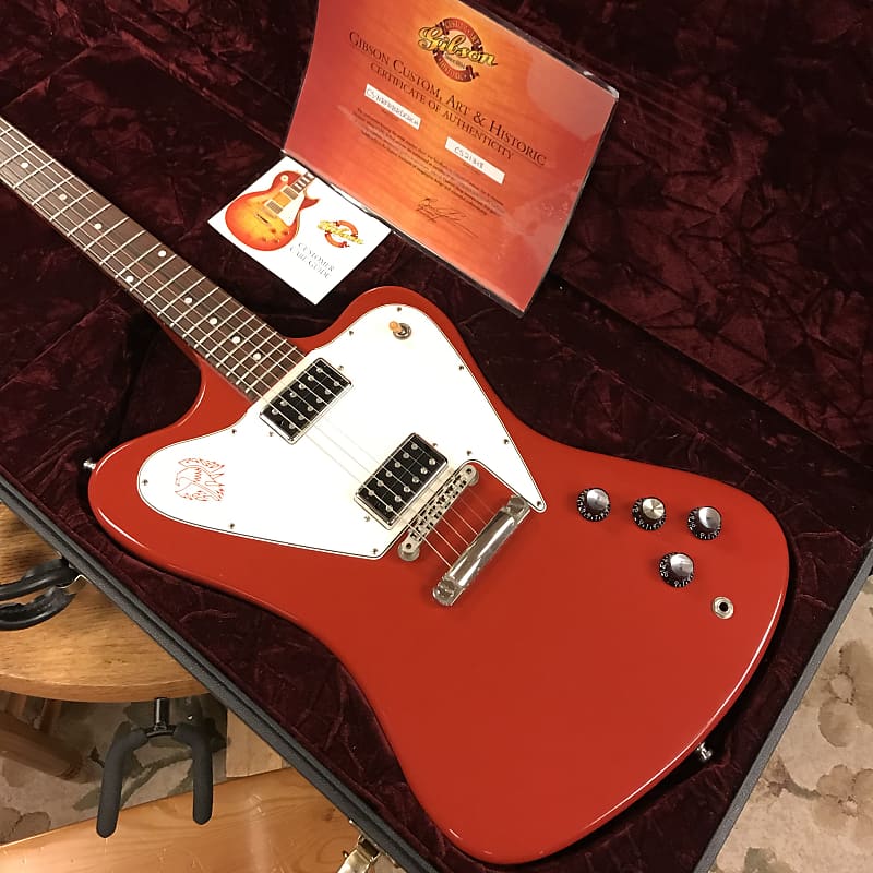 2008 Gibson Custom Shop Non-Reverse Firebird Cardinal Red | Reverb