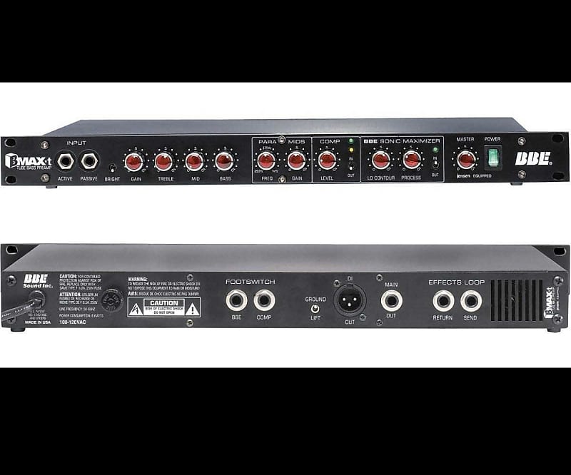 BBE BMAX bass preamp | Reverb
