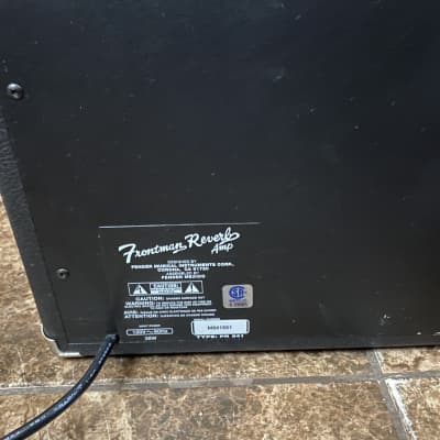 Fender Frontman Reverb - Black Electric Guitar Amp 15W PR241 | Reverb