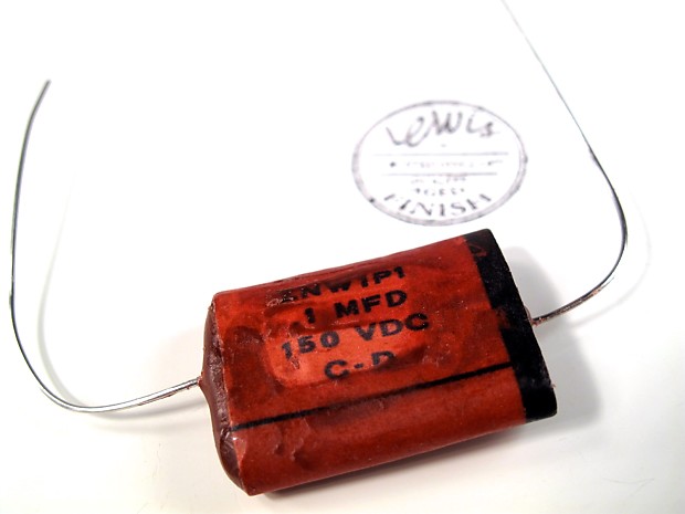 Tone Capacitor 0.1 mfd Phone book 1954 Clone 150VDC ZNW1P1 | Reverb
