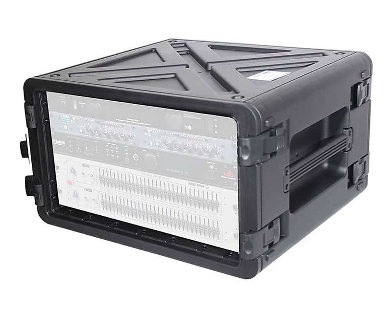 ProX XM-6U UltronX Watertight 6U Molded Amp Rack Case 18" | Reverb