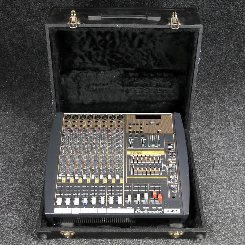 Studiomaster Horizon 1200 Powerd Mixer w/Flight Case - 2nd | Reverb