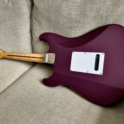 LSL Saticoy "Raspberry" Custom Color - 7.1 lb, Crazy Flamed | Reverb