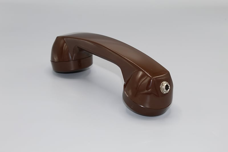 Circuit Bent Vintage RARE N.O.S. Brown Telephone Microphone | Reverb