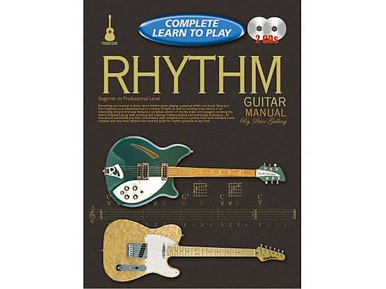 Complete Learn To Play Rhythm Guitar Manual + Cds | Reverb