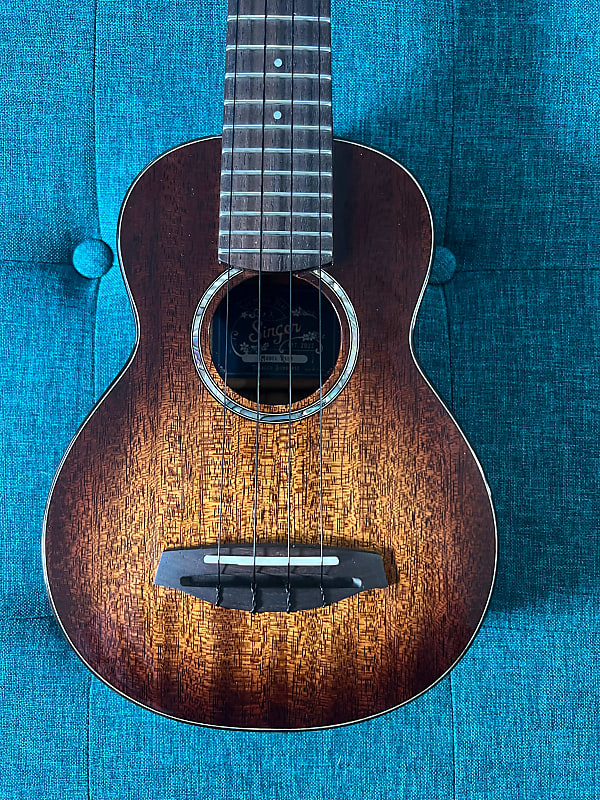 Singer Soprano - Mahogany Tobacco Sunburst | Reverb