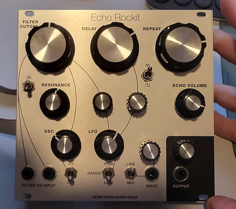 MFOS Euro Echo Rockit Silver | Reverb