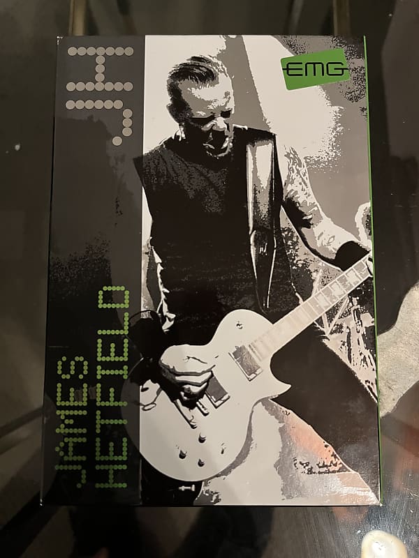 EMG James Hetfield (Het Set) 2025 - Black Chrome | Reverb
