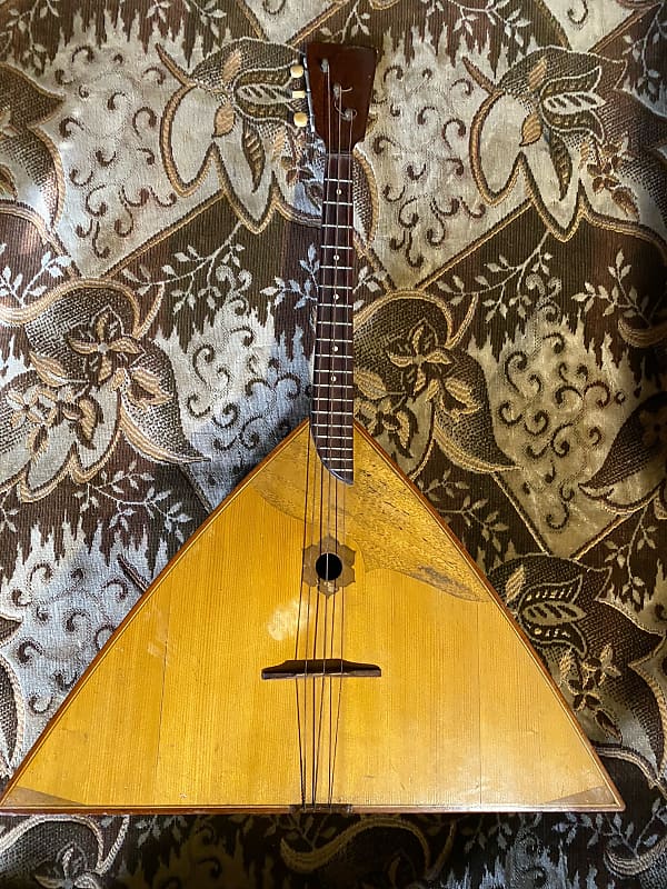 Balalaika Second 3 strings 1973 Soviet USSR Vintage | Reverb
