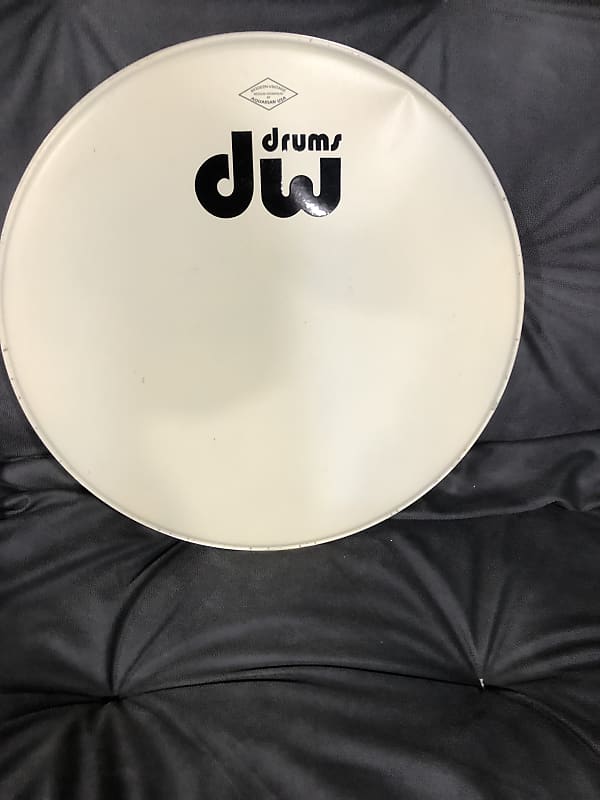 Dw 18 Bass Drum Head With Logo 2020 Reverb