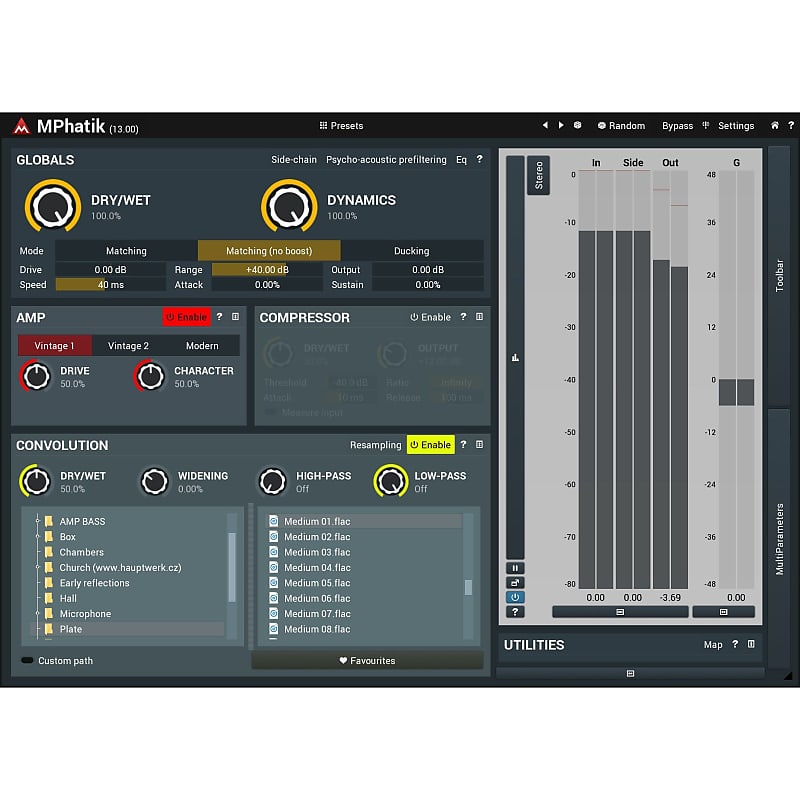 MeldaProduction MPhatik | Reverb