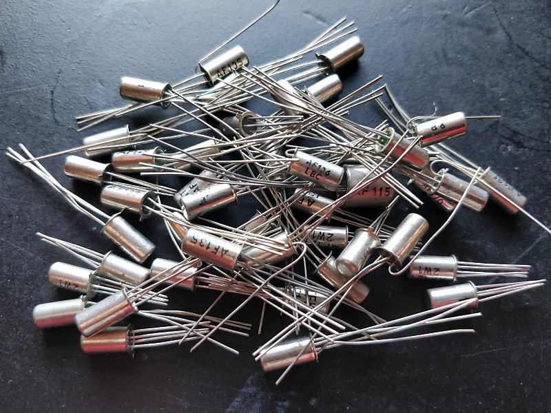 40+ NOS Germanium Transistor Mix AF121 AF127 AF129 | Reverb